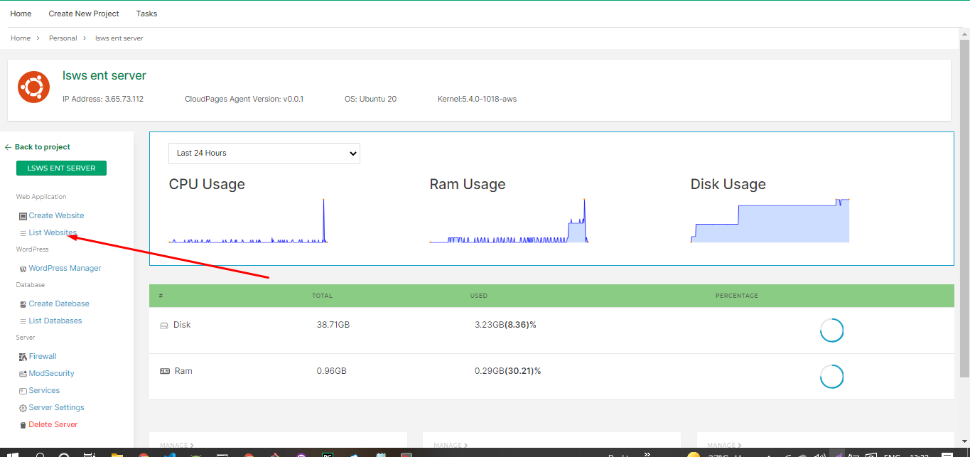 Change Website PHP - CloudPages