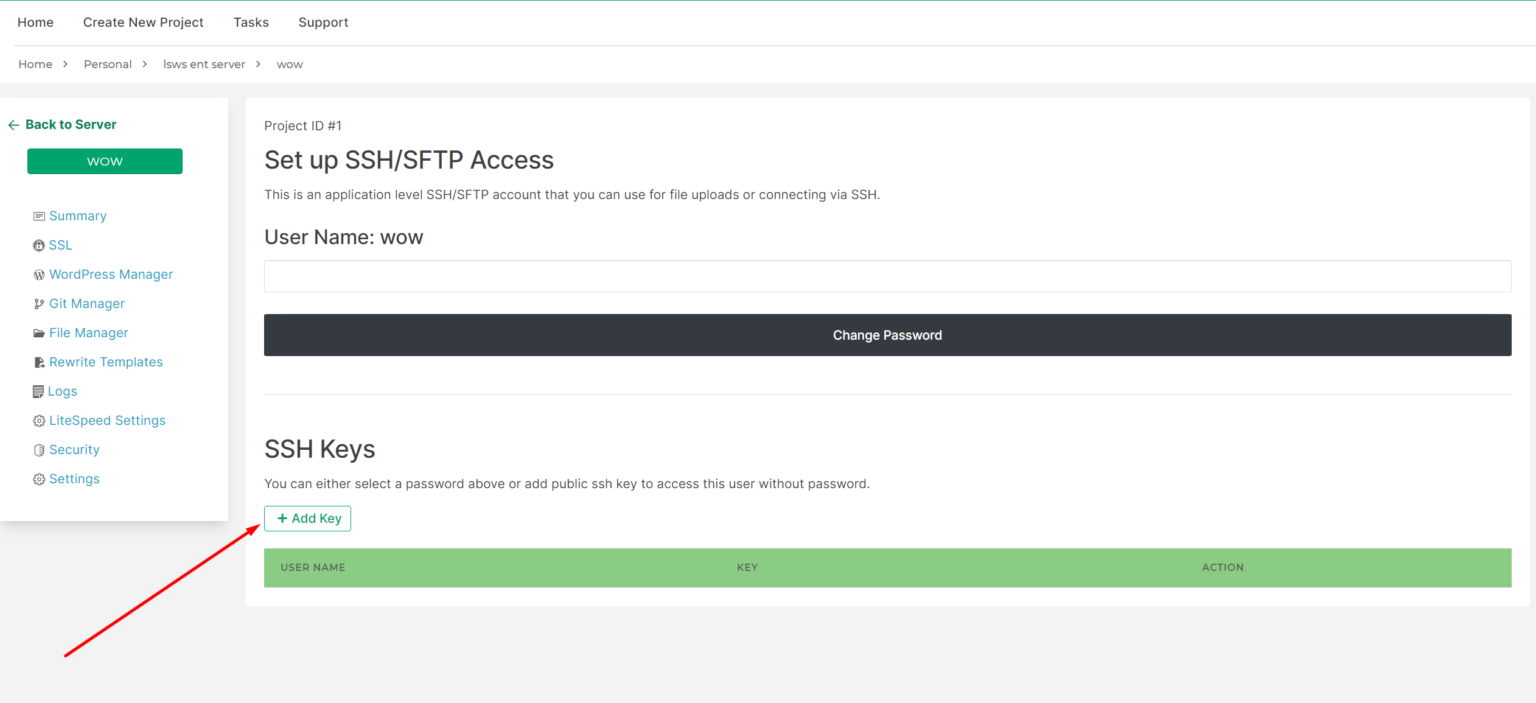 Configuring public key authentication with Bitvise SSH Client