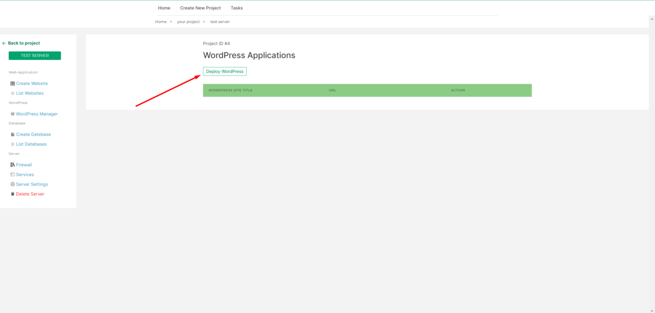 3 - Deploy WordPress on CloudPages - CloudPages