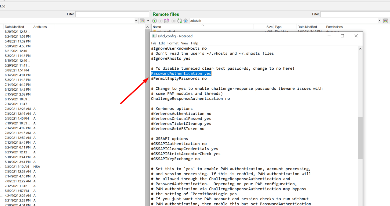 How to Enable SSH Password Authentication - CloudPages