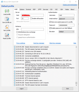 Configuring public key authentication with Bitvise SSH Client