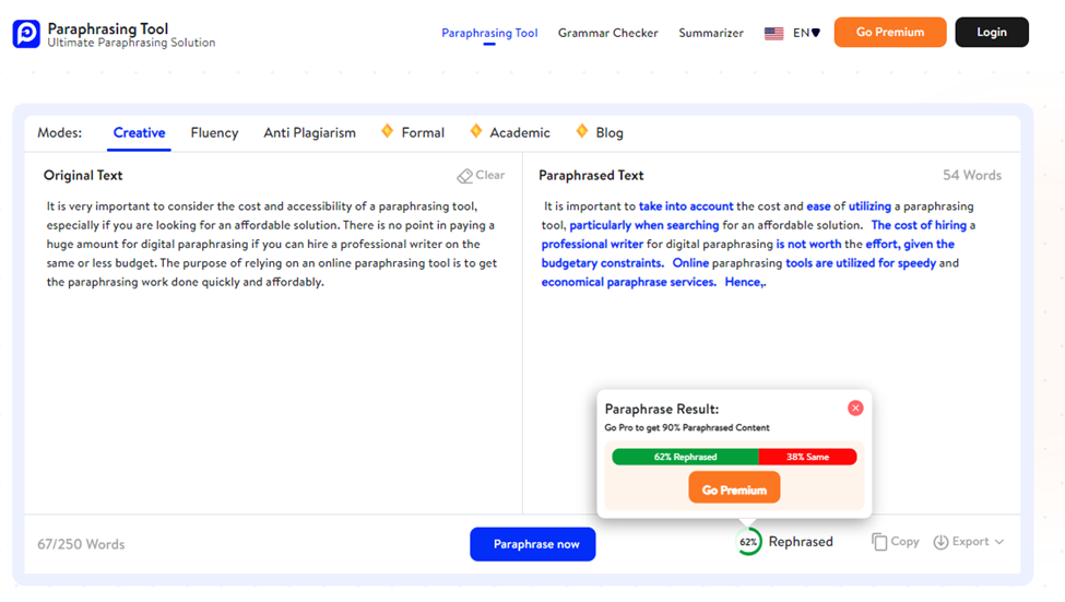 Four Things to Remember While Choosing the Right Paraphrasing Tool